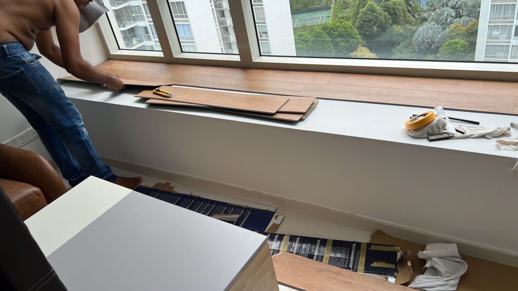 Pvc laminate finish - TTH Handyman